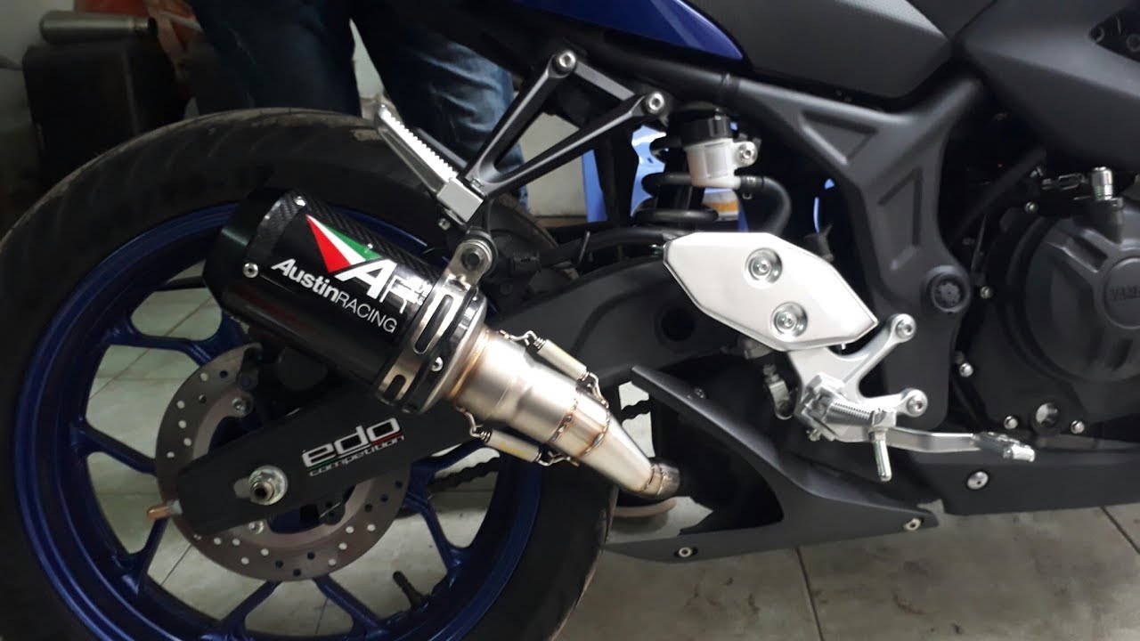 TÀI PÔ XE 0989889731 - Khách lên pô AR - Austin Racing cho YAMAHA R3 ...