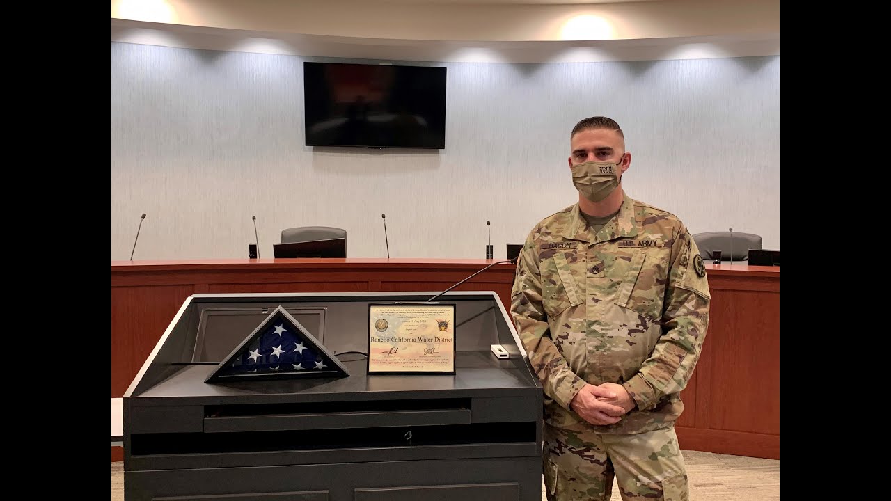 Employee, Ryan Bacon, Returns Home From Serving Abroad to Present ...