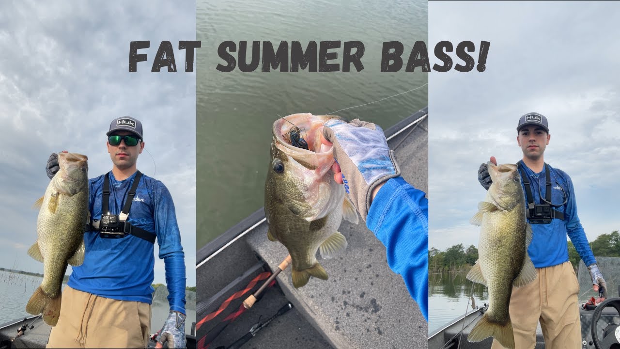 This Bass Ate My Jig At The Boat! - YouTube