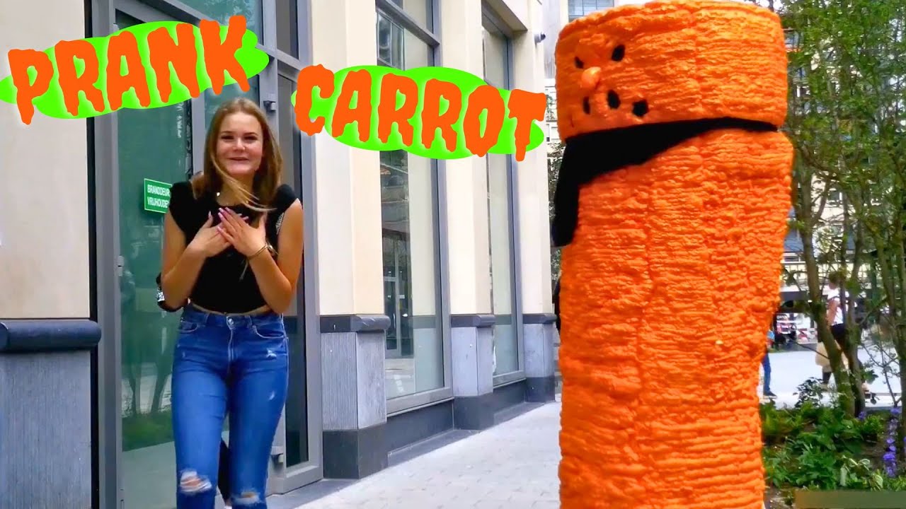 This happens when you touch the carrot ! Angry carrot prank ! - YouTube