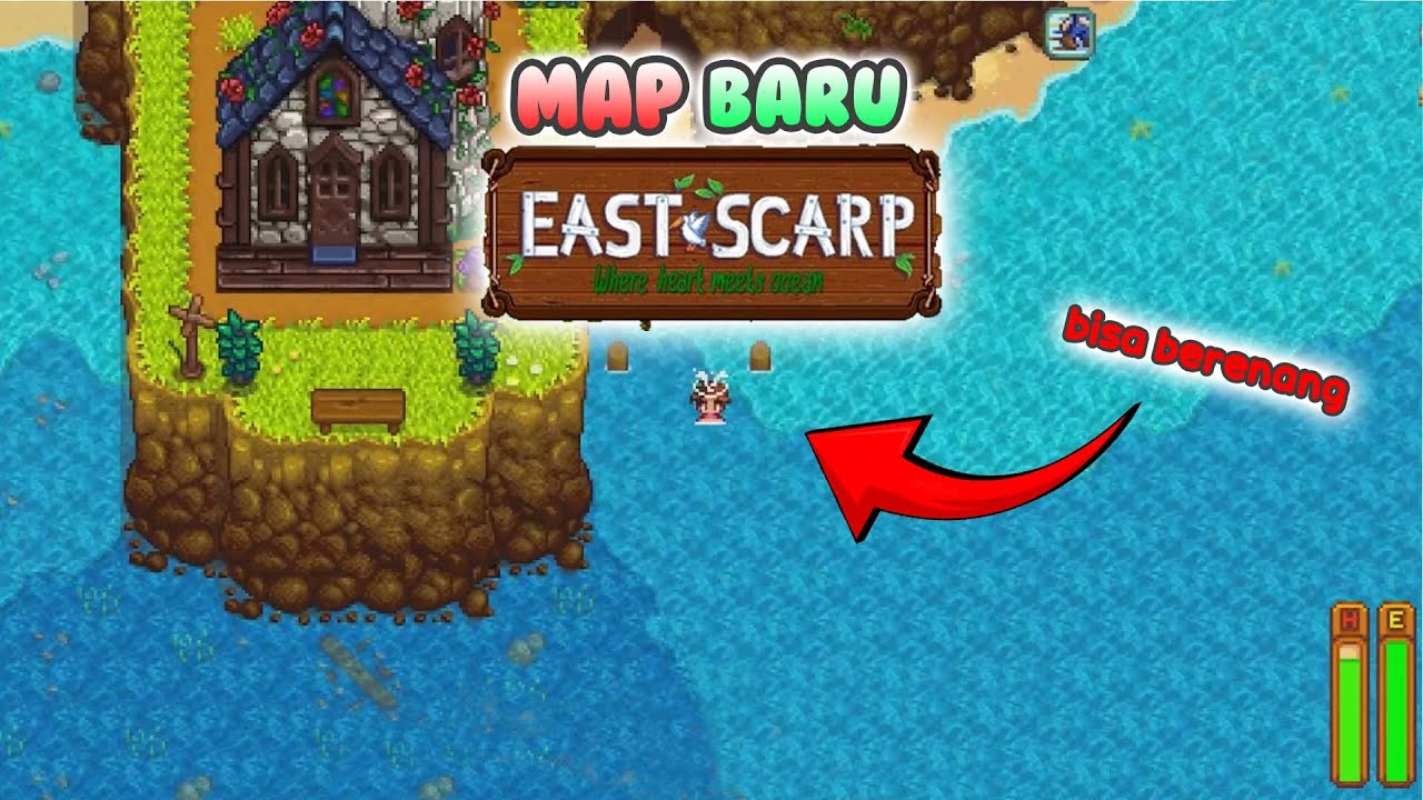Map Baru Stardew Valley East Scarp - Stardew Valley Mobile/PC - YouTube