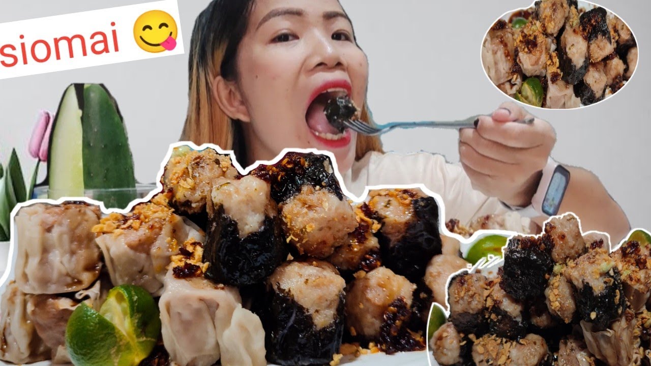 PORK SIOMAI MUKBANG | MUKBANG PHILIPPINES | BEST FILIPINO FOOD - YouTube