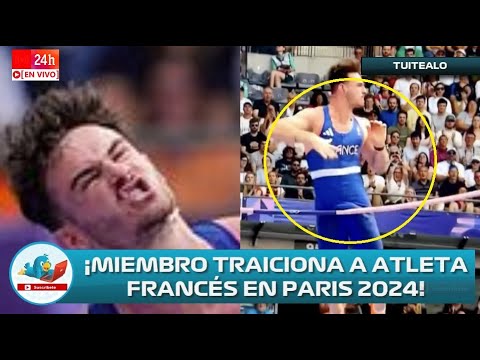 ¡Insólito! Miembro elimina a atleta francés Anthony Ammirati en Paris ...