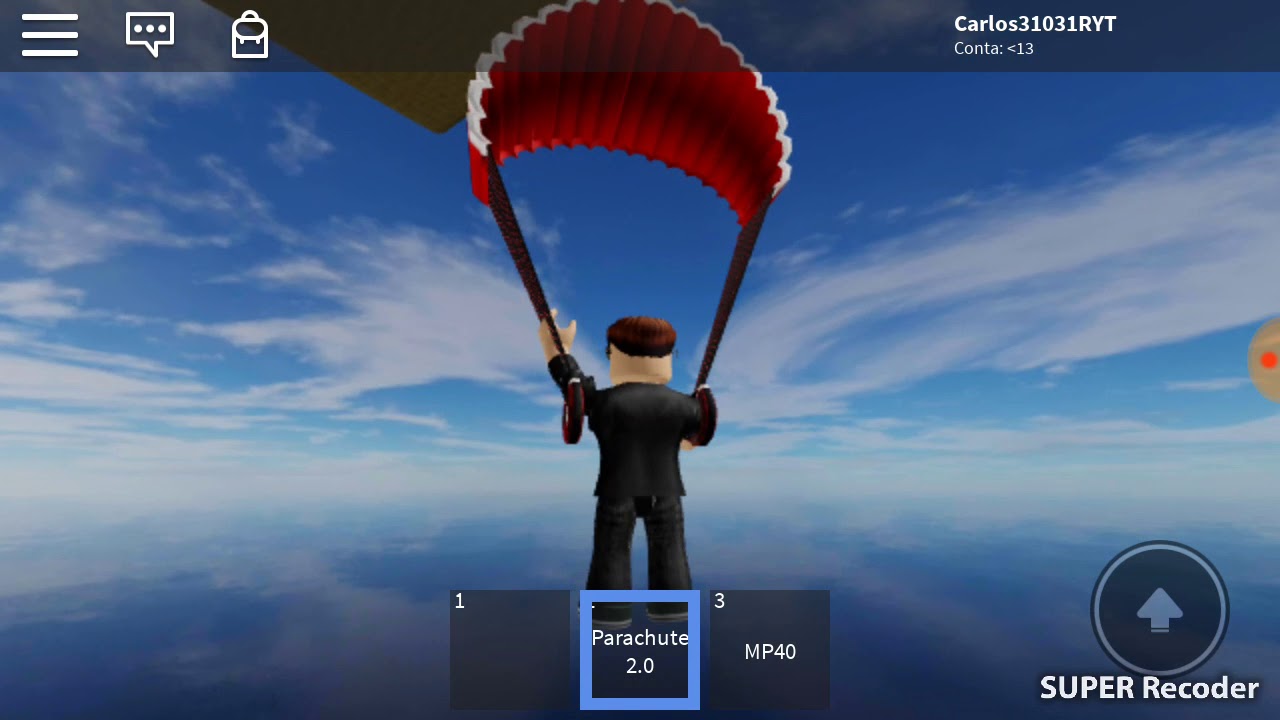 JOGANDO FREE FIRE NO ROBLOX - YouTube