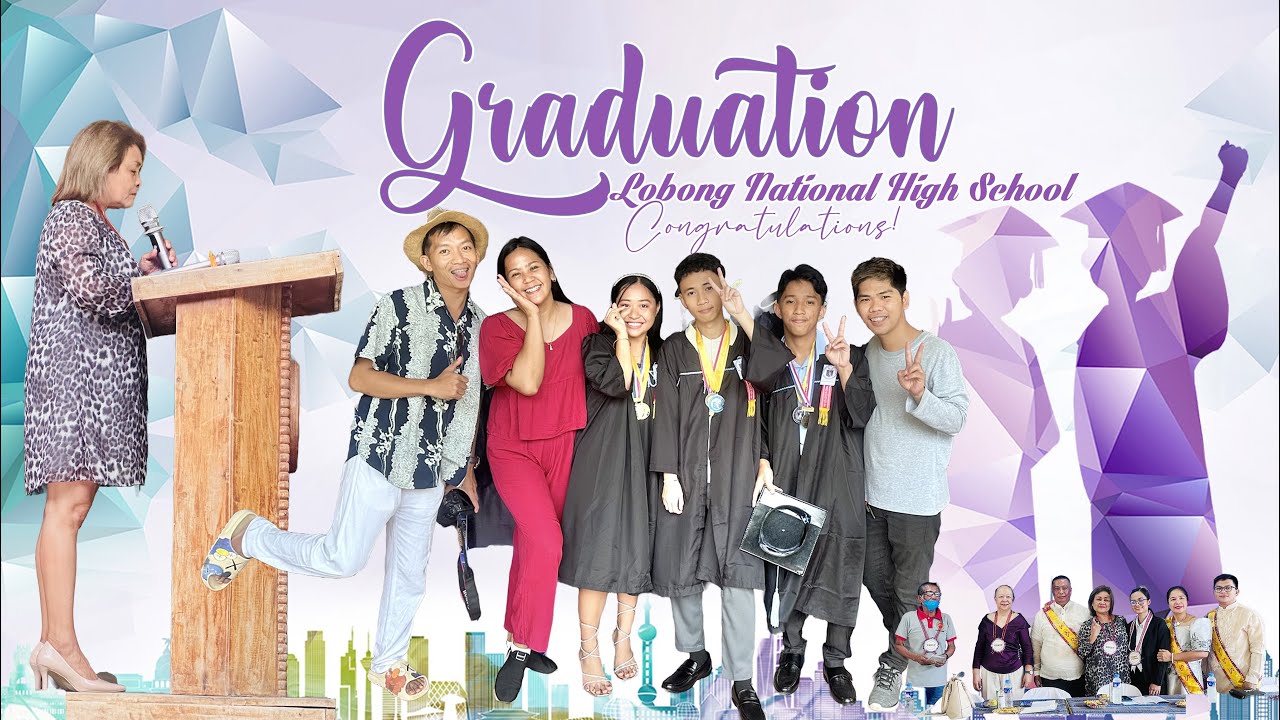 GRADUATION 👩‍🎓 VLOG SA LNHS #PAPAJAPZ - YouTube