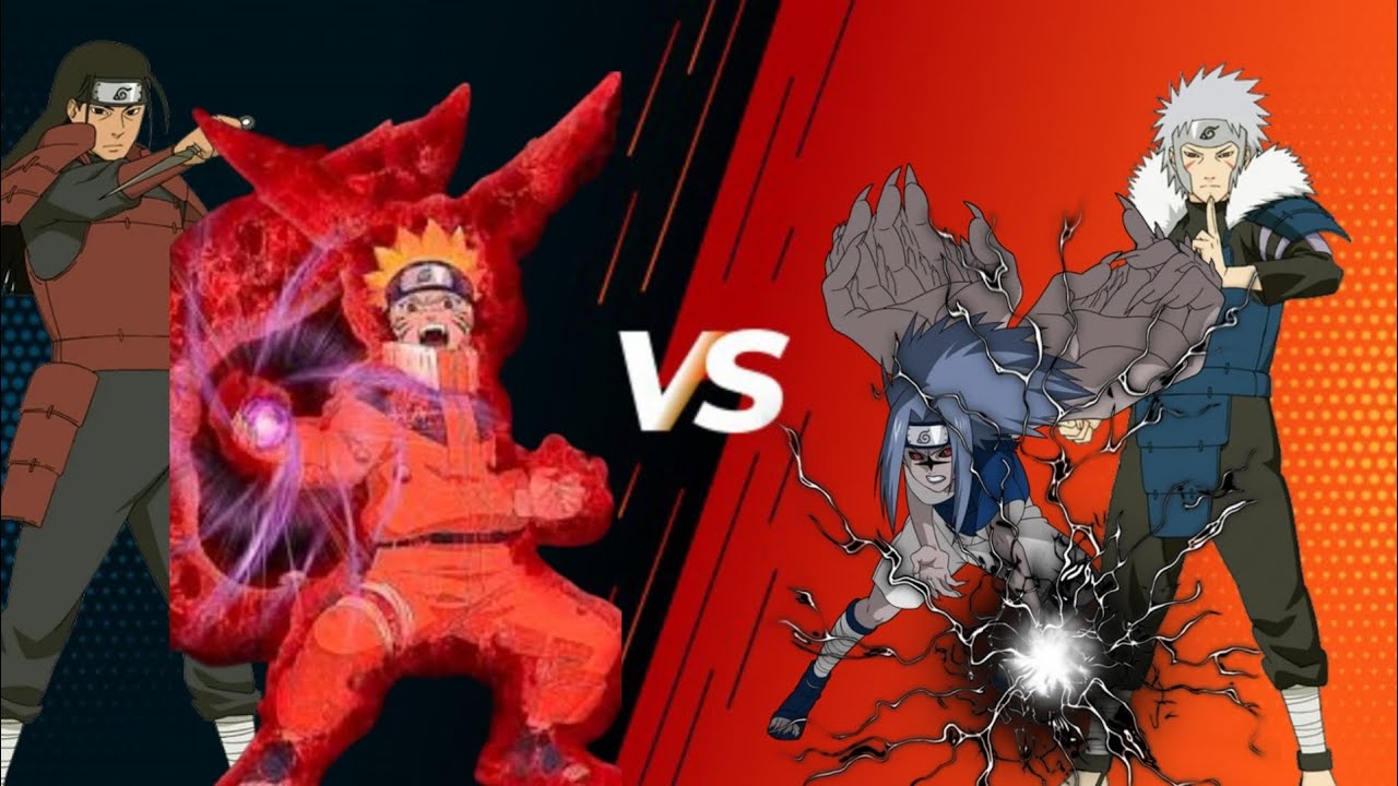 naruto one tail vs sasuke curse mark full fight - YouTube