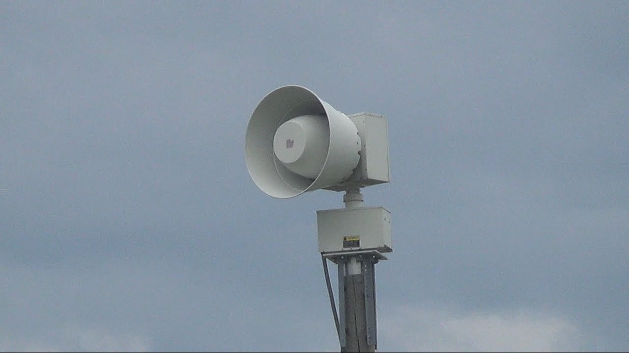 FS 2001-SRN Siren Test Lacarne, OH 7-7-17 - YouTube