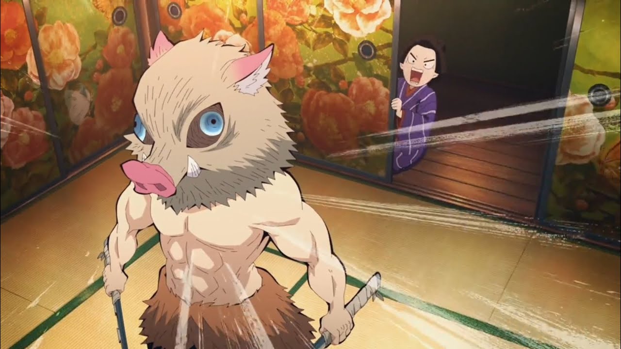 Inosuke Funny Moments - Demon Slayer Season 2 - YouTube