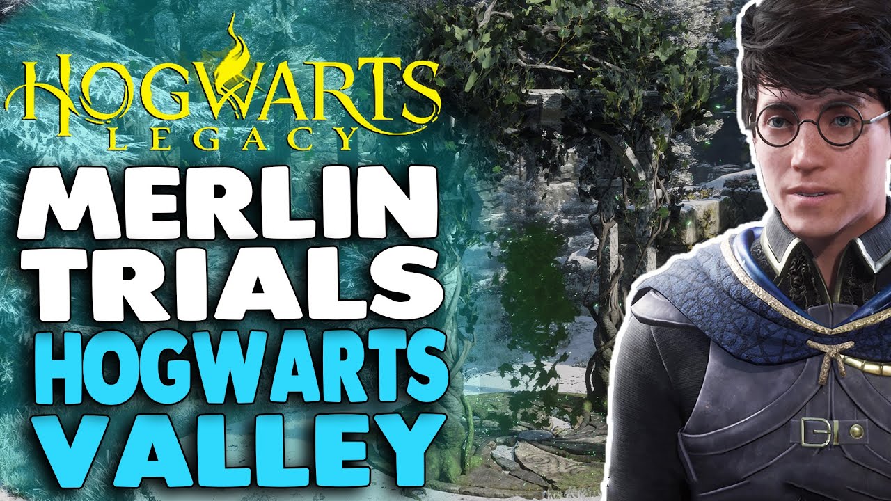 Hogwarts Legacy - Merlin Trials in HOGWARTS VALLEY (Merlin's Beard ...