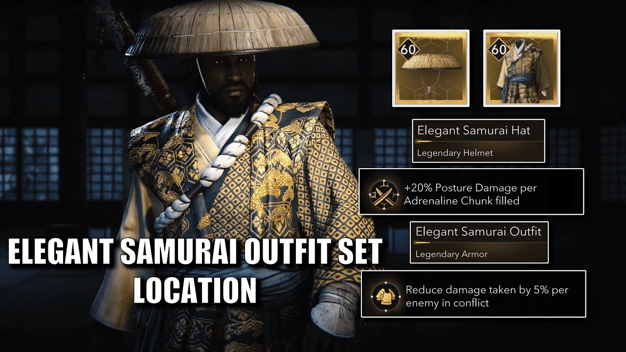 Megalithic Vault| Yama Camp| Elegant Samurai Hat and Outfit Location in ...