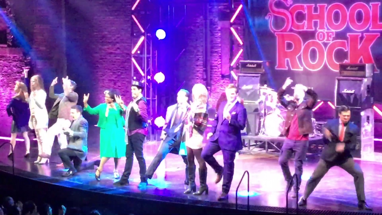 School of rock. London. - YouTube