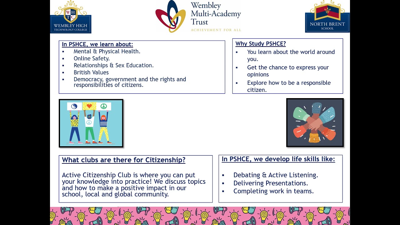 PSHCE - Open Evening video 2021 - YouTube