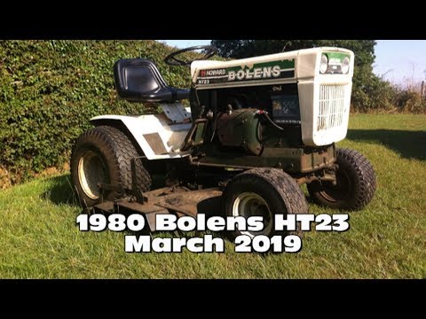 1980 Bolens HT23 - Spring has arrived (March 2019) - YouTube