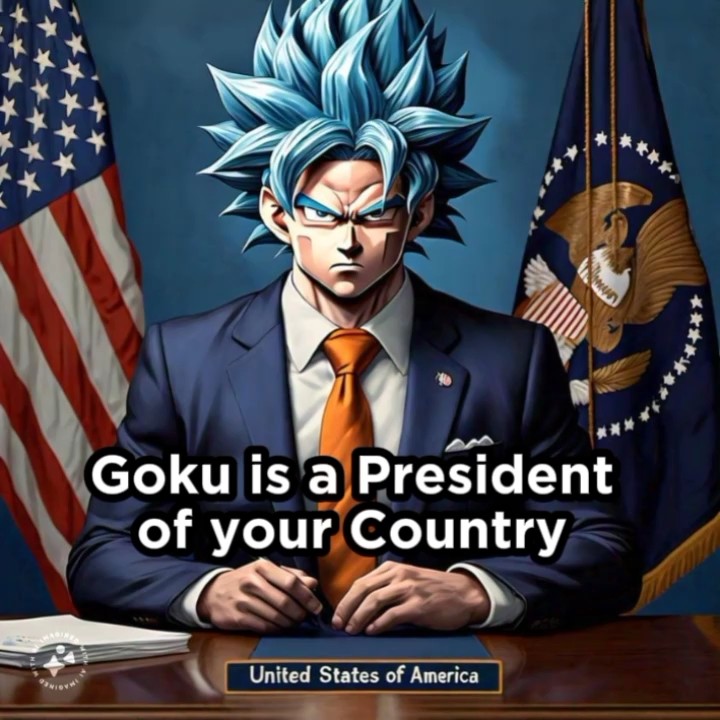 Goku is a President of your Country 😍 #youtubeshorts #shorts - YouTube