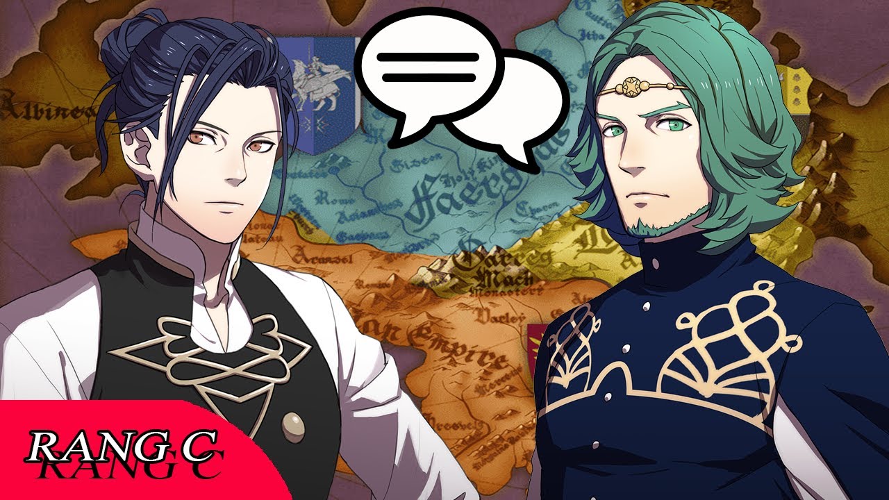 Fire Emblem Three Houses : Félix et Seteth Rang C [Dialogue de Soutien ...