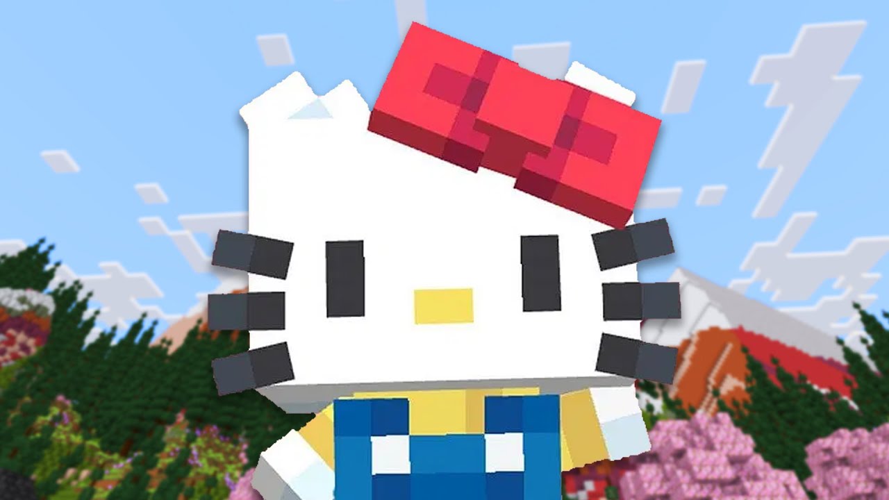 AKU MASUK DUNIA HELLO KITTY DI MINECRAFT! - Minecraft Indonesia Hello ...