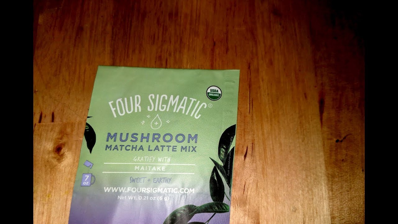 MUSHROOM MATCHA?! | REVIEW | Weird Teas | Four Sigmatic | Alan Wong and ...
