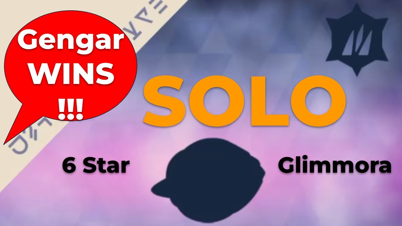 How to SOLO 6 star Glimmora Grass Tera Type - Gengar - Pokemon Scarlet ...