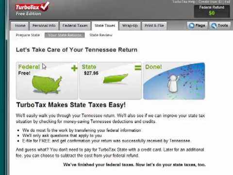 State taxes in TurboTax - YouTube
