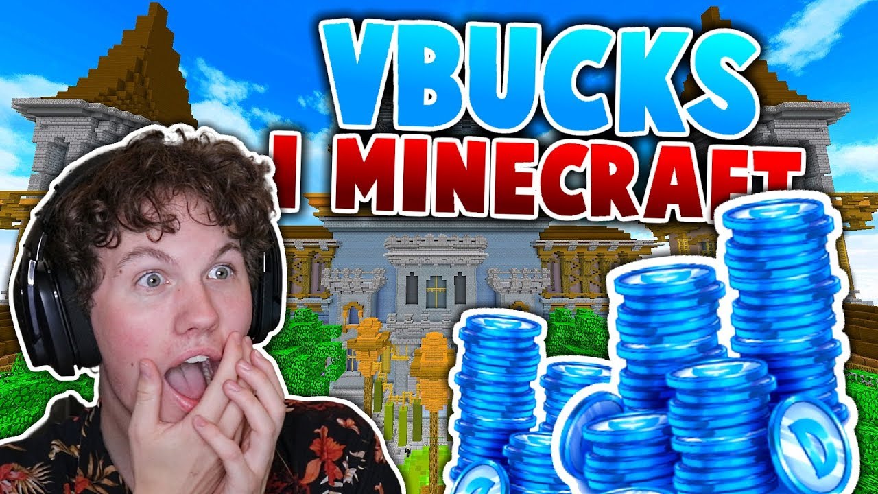 V-BUCKS I MINECRAFT!! (KÆMPE NYHED!!) - YouTube