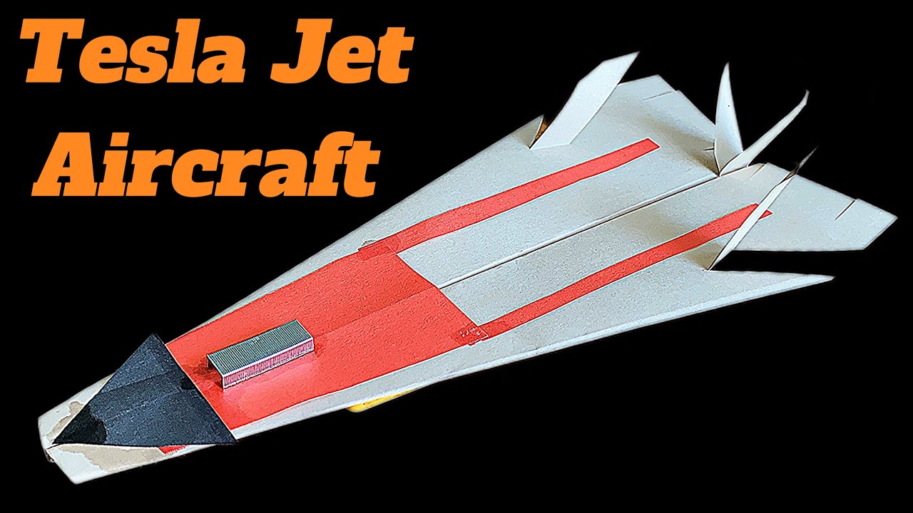 How To Make A Super Tesla Origami Paper Airplane | Perfect Flights ...