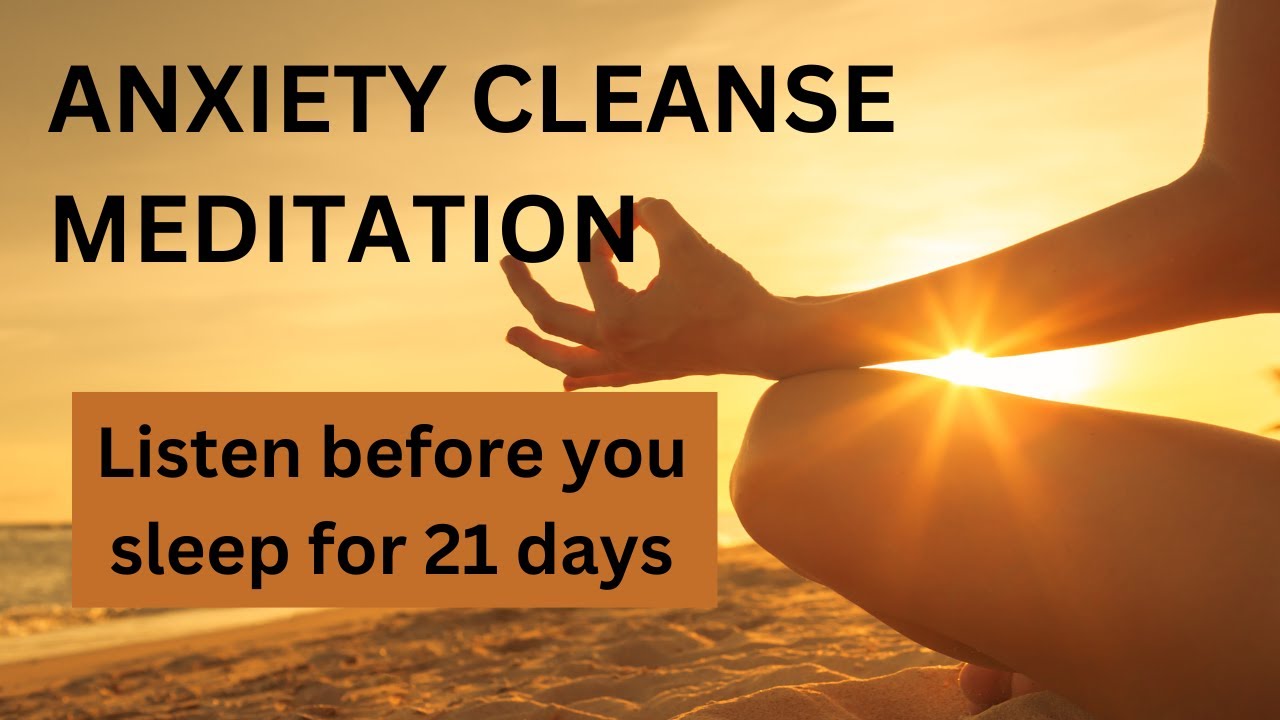 Cleanse Anxiety Deep Sleep Meditation, Release Stress & Toxins - YouTube