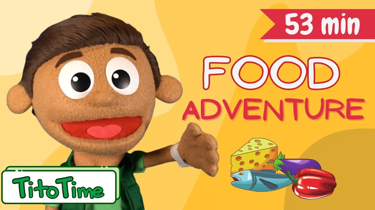 Sing Along and Explore the Five Food Groups - Video for Kids - YouTube