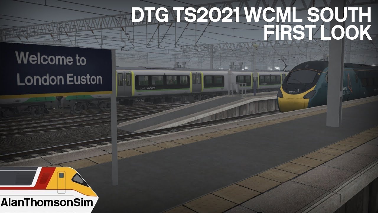 Train Simulator 2021: DTG WCML South First look - YouTube