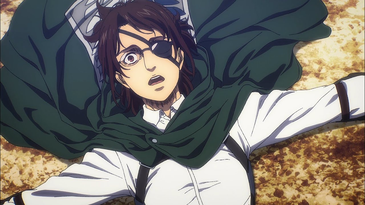 АТАКА ТИТАНОВ СМЕРТЬ ХАНДЖИ - YouTube