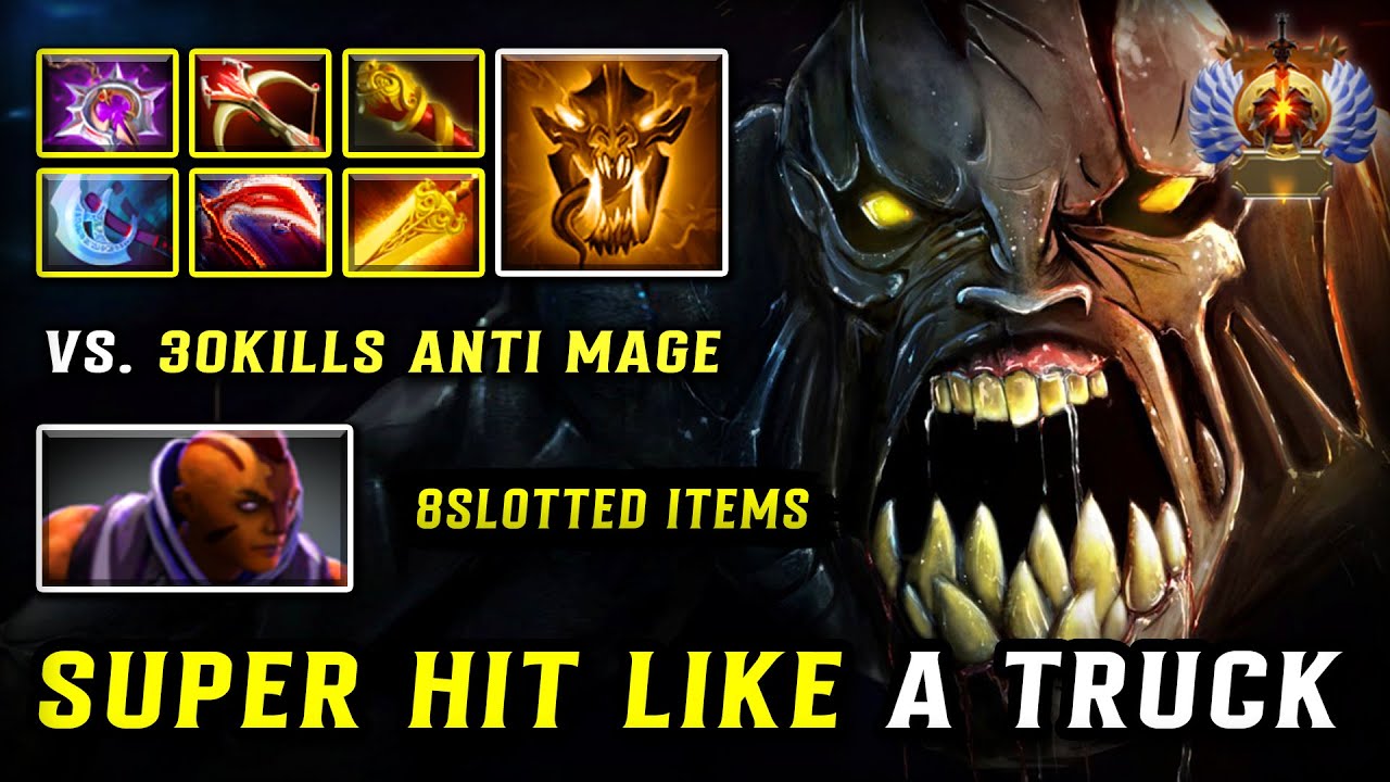 SUPER HIT LIKE A TRUCK CARRY Lifestealer | Max Slotted Build Vs ...