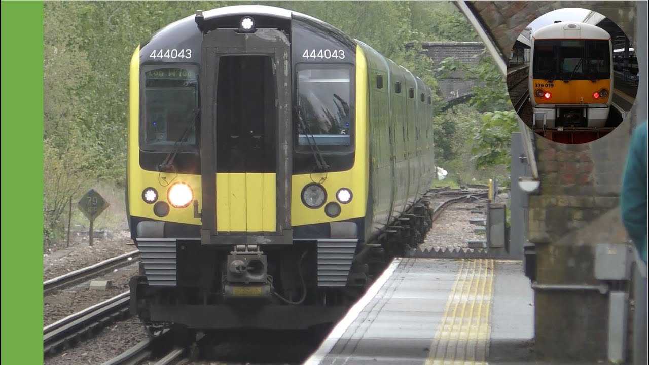 Class 444 at Botley - YouTube