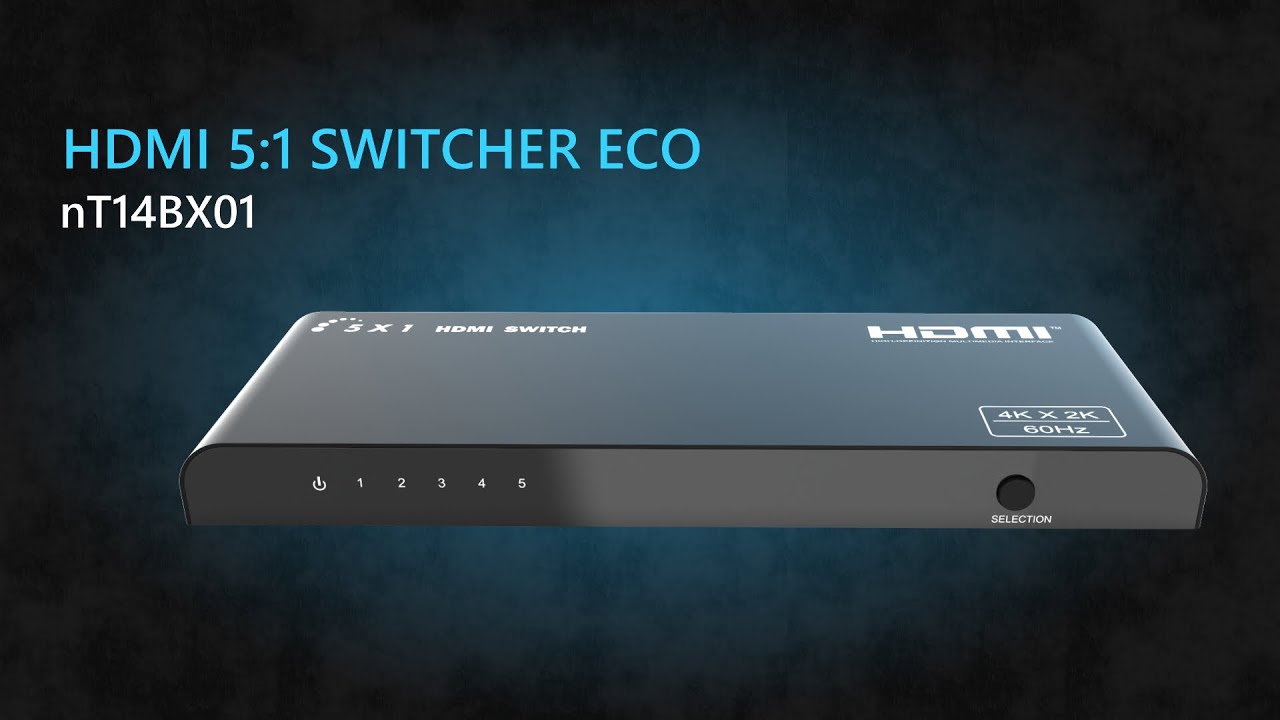 5X1 HDMI SWITCHER | NT14BX01 - YouTube