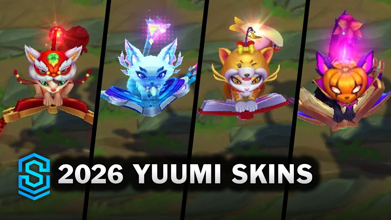 All Yuumi Skins 2026 - YouTube