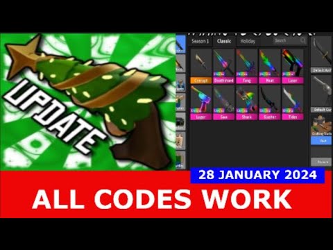 *ALL CODES WORK* [🎄UPDATE] Sky's MM2 ROBLOX | JANUARY 28, 2024 - YouTube