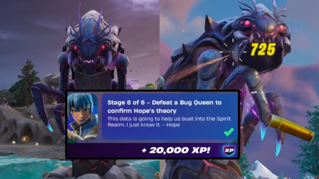 FORTNITE STORY QUEST – Bug Queen Locations & Easy Guide ⚡ - YouTube