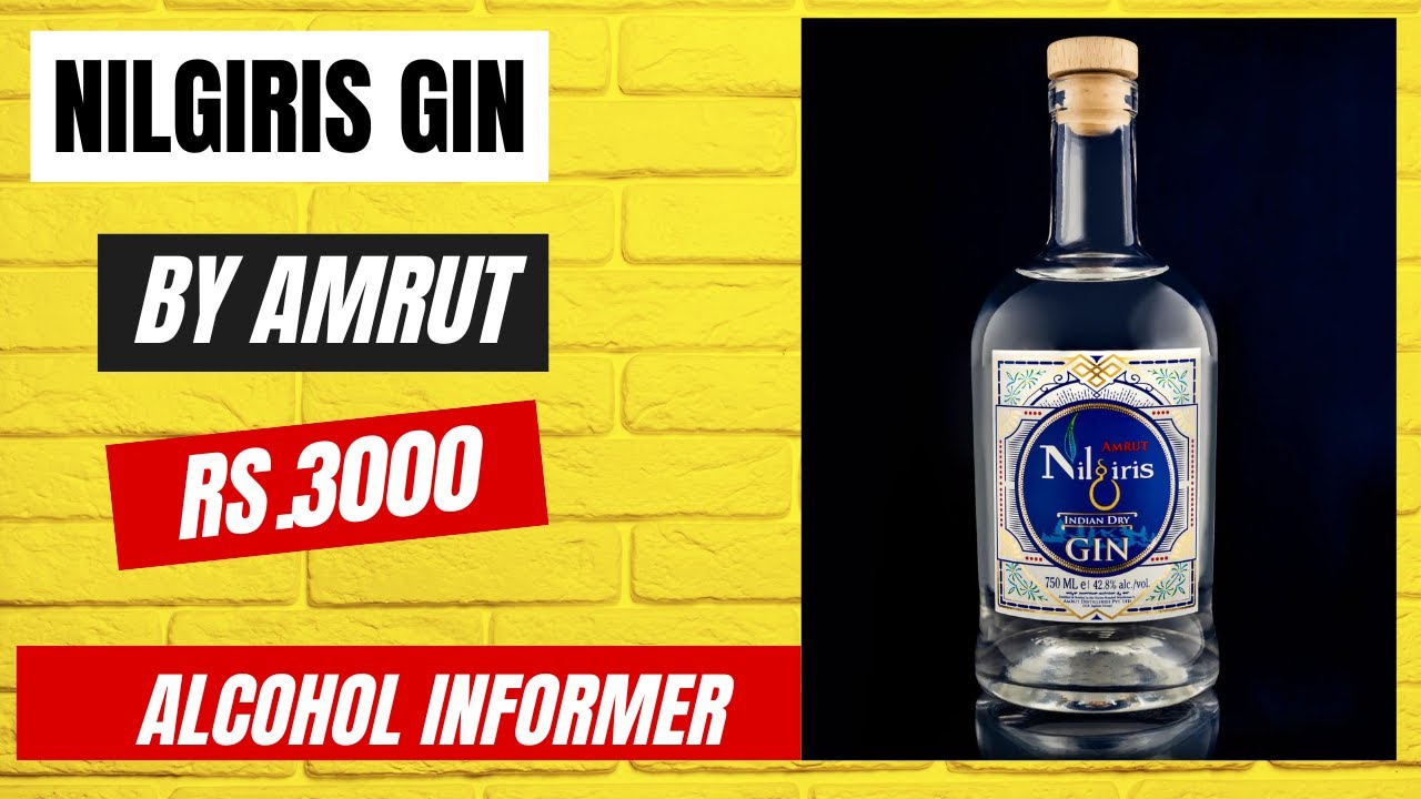 Nilgiris gin by Amrut | Botanical- based craft gin| New arrival| Gin ...