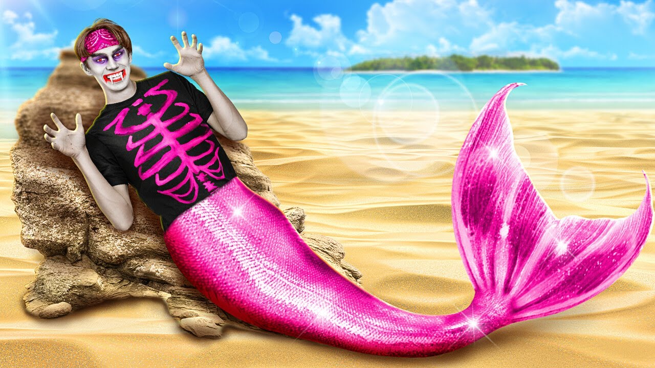 I became a vampire mermaid for my crush! Suspensful ending by La La ...