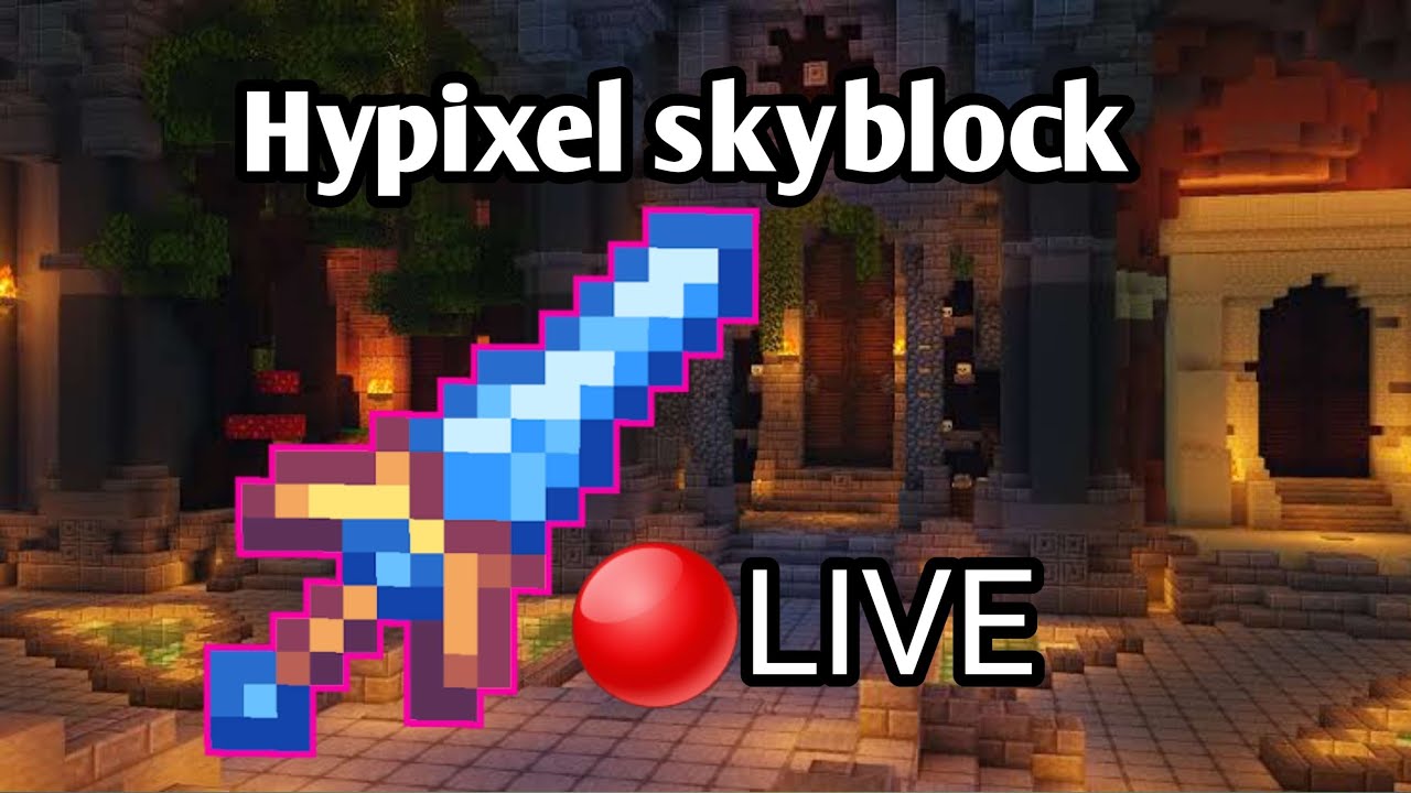 🛑HYPIXEL SKYBLOCK LIVE !!! - YouTube