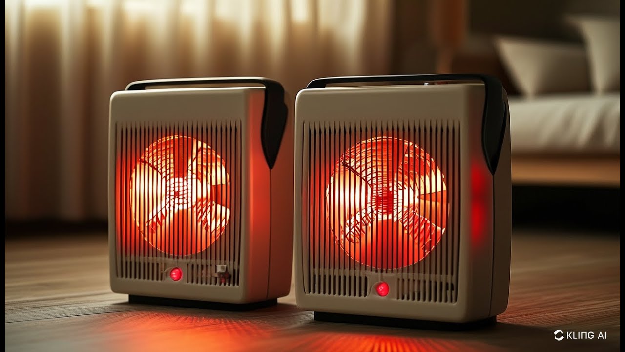 😴 4 Heater Deep Sounds with Deep Metal Fan Noise for a Deep Sleep and ...