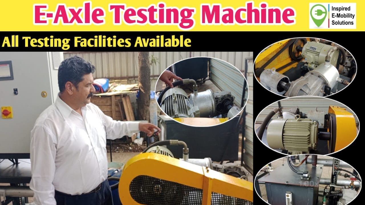E-Axle Testing Machine | We Made The E-Axle Testing Machine To I-Design ...