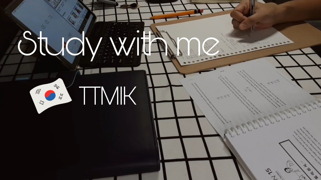 📚 #5 Study with me / TTMIK Level 1 - YouTube