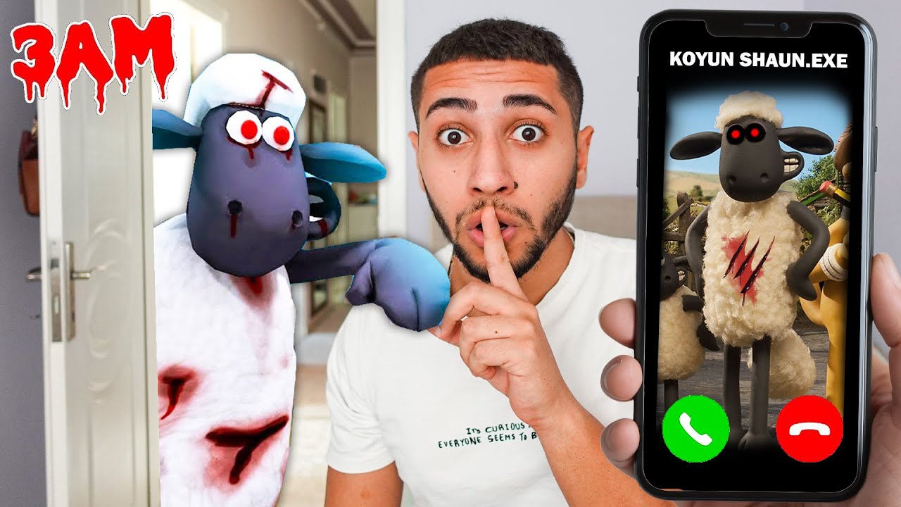 GECE 3'te KOYUN SHAUN.EXE SİZİ ARARSA SAKIN AÇMAYIN !! (AÇTIM BAKIN NE ...