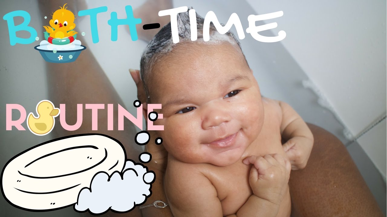 🛁OUR BATH-TIME ROUTINE🛁 - YouTube