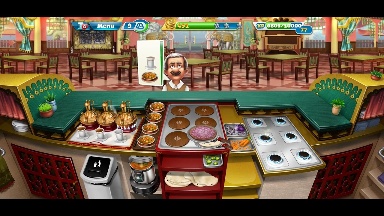 Cooking Fever Indian Diner Level 10 - YouTube