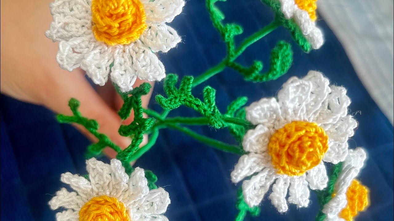 Crenguta de musetel crosetata #tutorial #crosetat - YouTube
