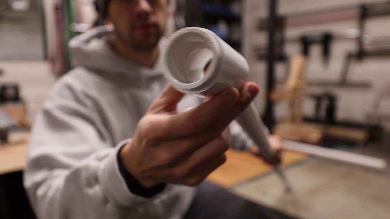 DIY Earthquake/Bamboo Style Barbell | Garage Gym DIY - YouTube