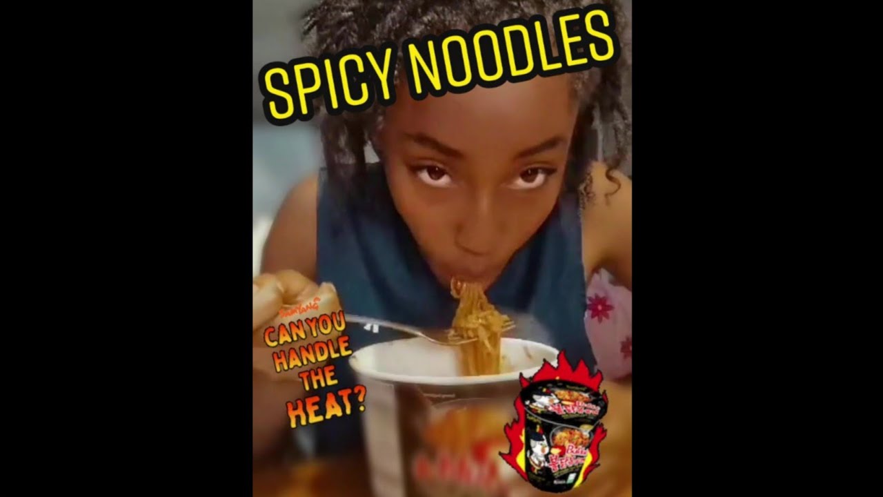 SPICY 🔥 NOODLE CHALLENGE 🍜😋 - YouTube