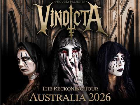 VindictA - The Face of the Clown | FIRST EVER LIVE PERFORMANCE 24/6/26 Adelaide - Australia
