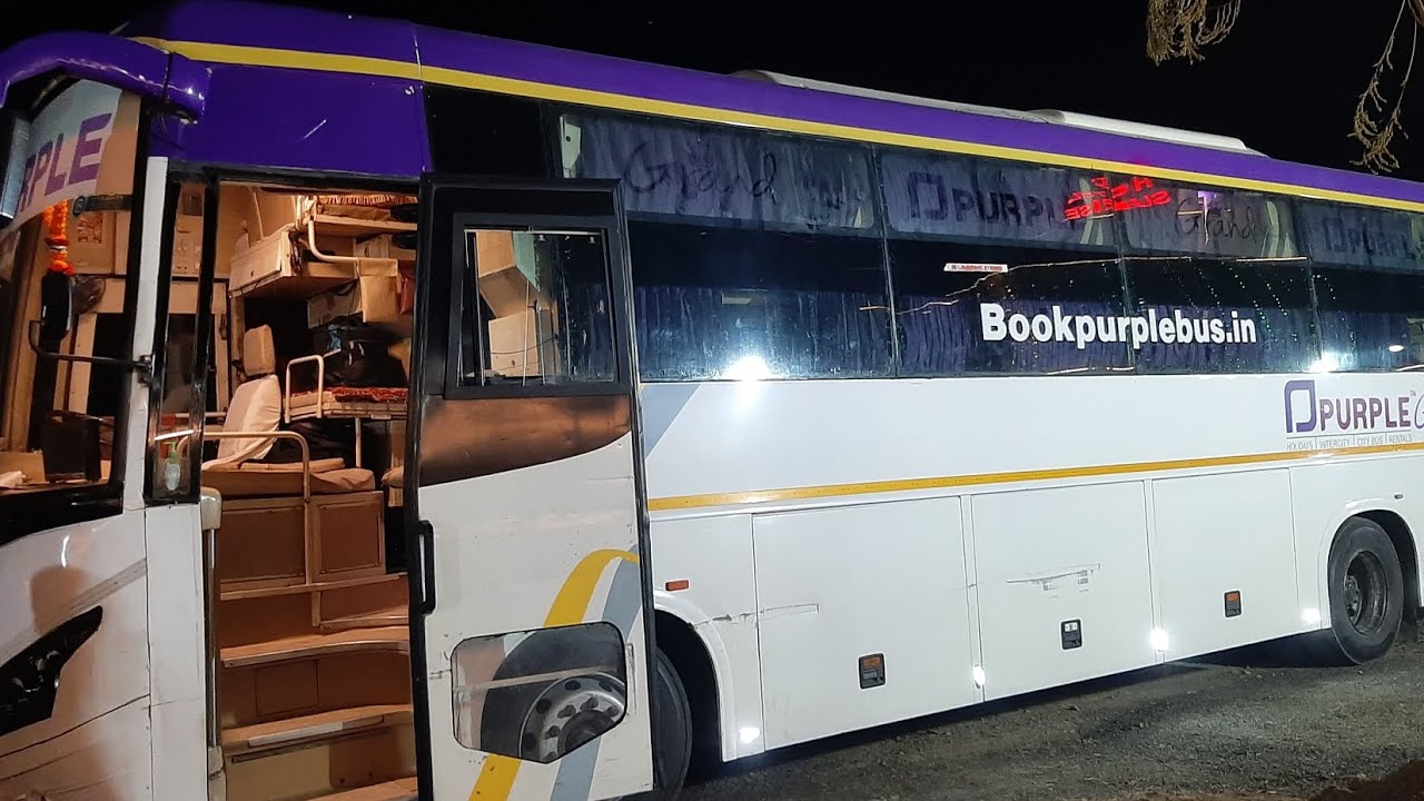 Prasanna Purple Tours & Travels | Nagpur to Pune | AC Sleeper ...