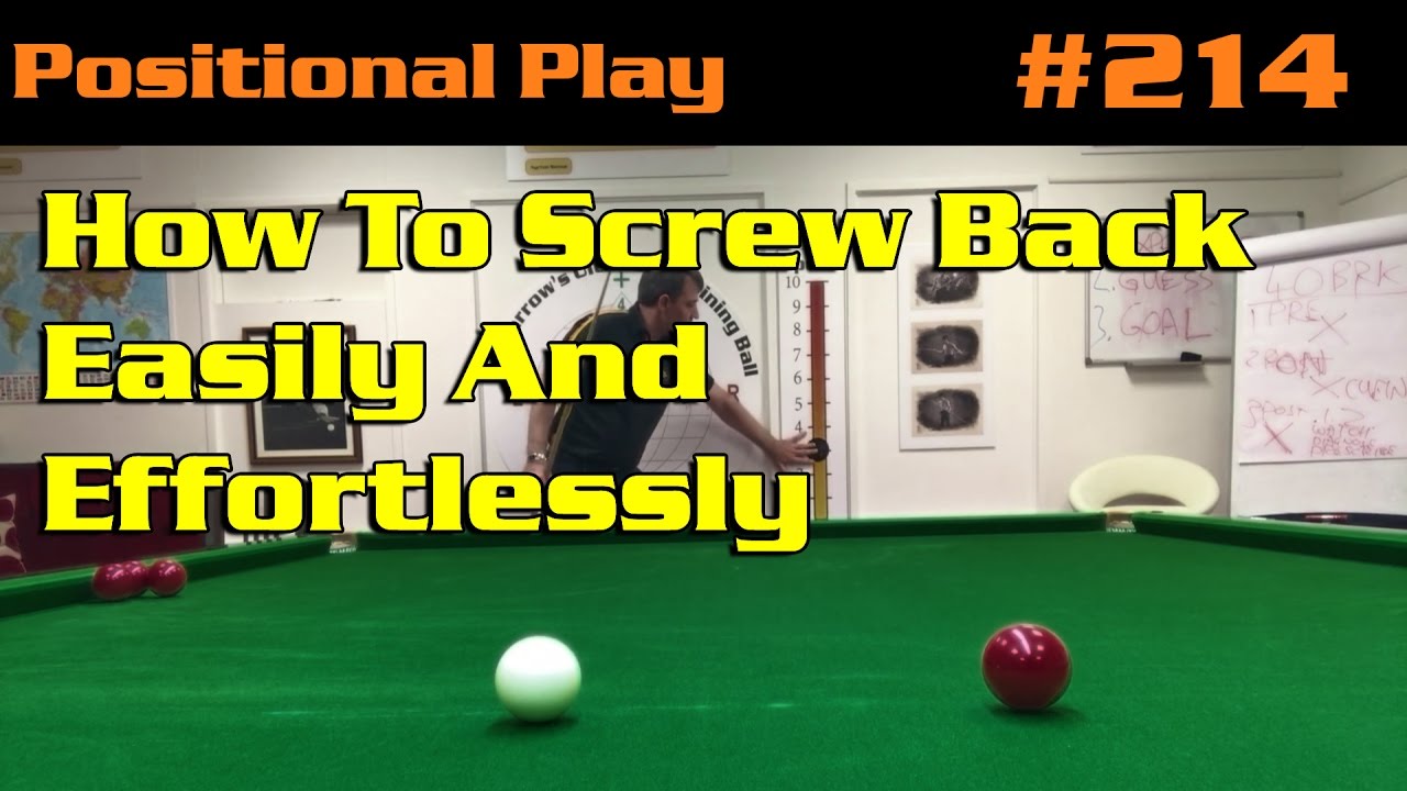 POSITIONAL PLAY | How To Screw Back Easily And Effortlessly - YouTube